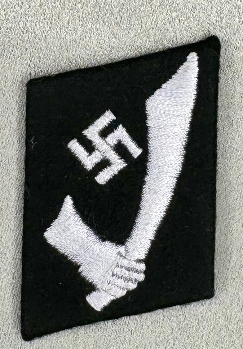 Croatian 13th Waffen-SS Gebirgs-Division ‘Handschar’ Collar Tab #17546 ...