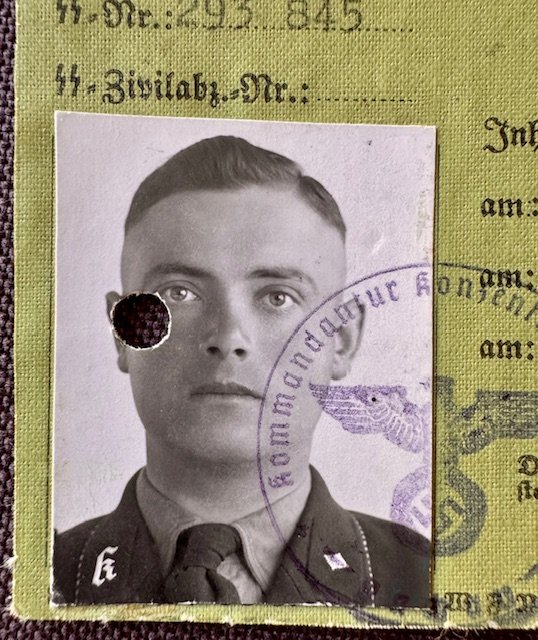 Service ID for a member of the SS Totenkopf Units #18939 | Product ...