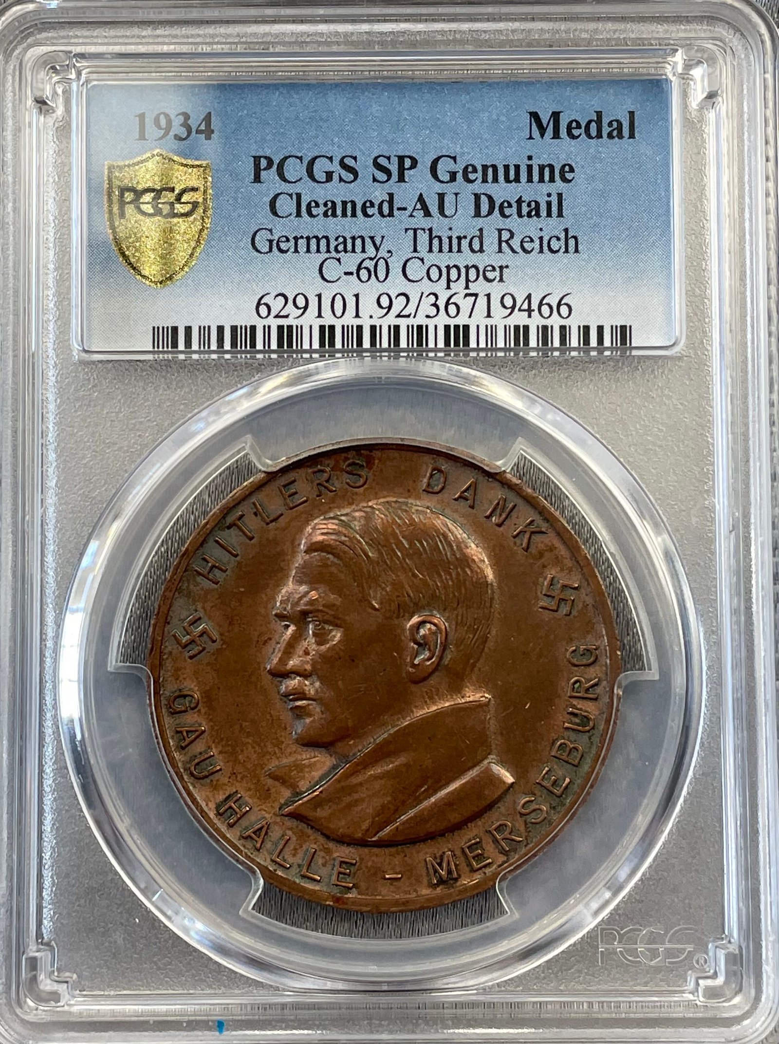 Adolf Hitler Medallion #15806 | Product | Military Collectibles