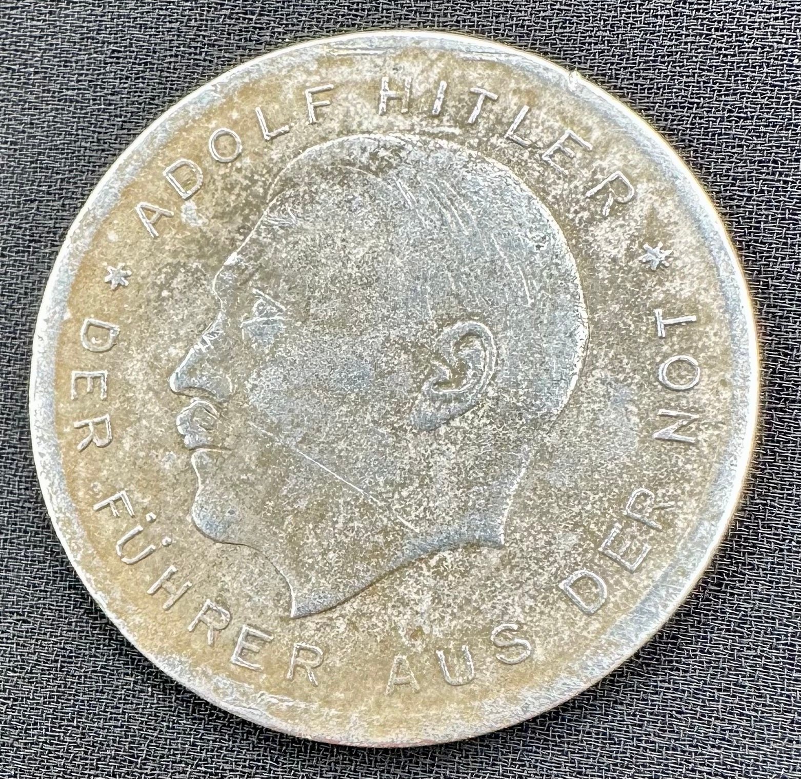 Adolf Hitler Election Token #16819 | Product | Military Collectibles